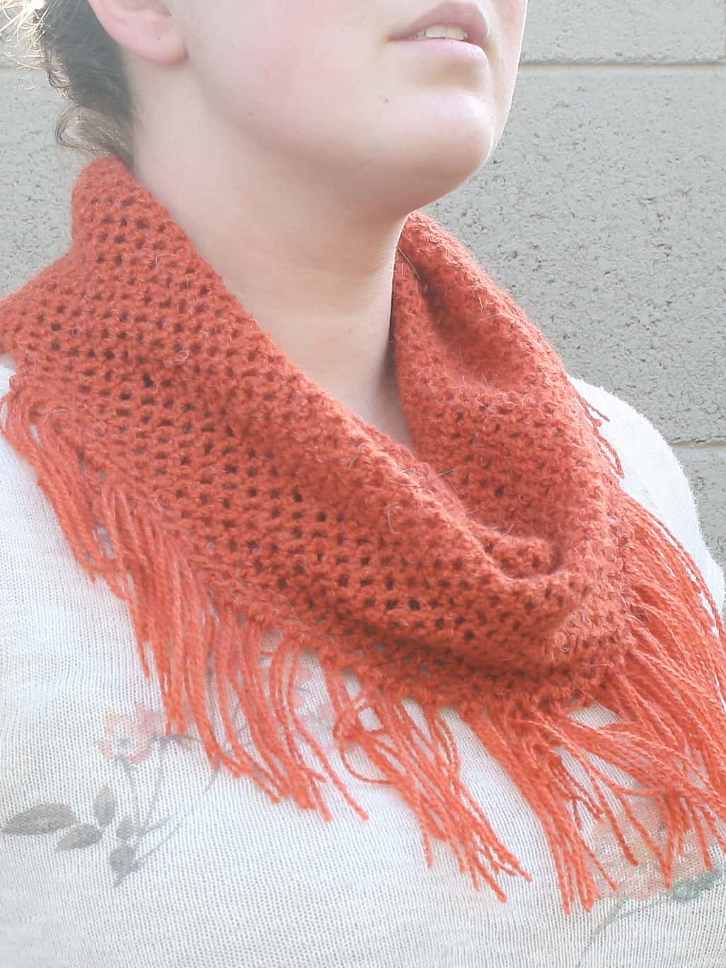 Spring Fine Mesh Cowl - Winding Road Crochet