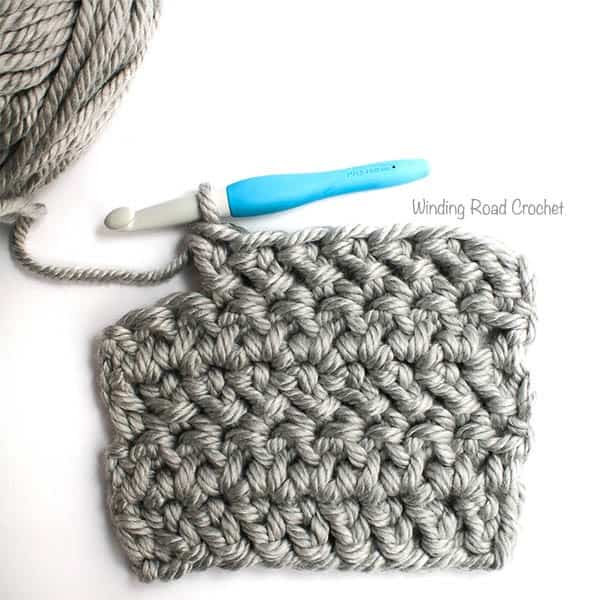 Herringbone Stitch Crochet Tutorial - Winding Road Crochet