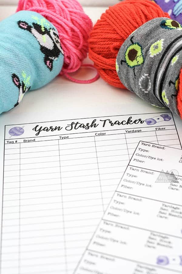 Tangle Free Yarn Storage: Quick and Easy DIY - Winding Road Crochet
