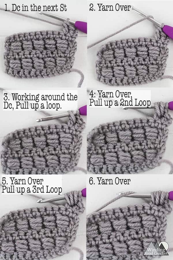 Bead Stitch Crochet Tutorial - Winding Road Crochet