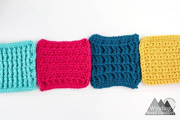 Crochet Sensory Block Free Pattern - Winding Road Crochet