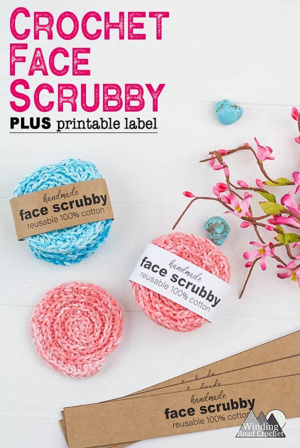 How To Crochet Face Scrubbies: Free Pattern To Love - Winding Road Crochet