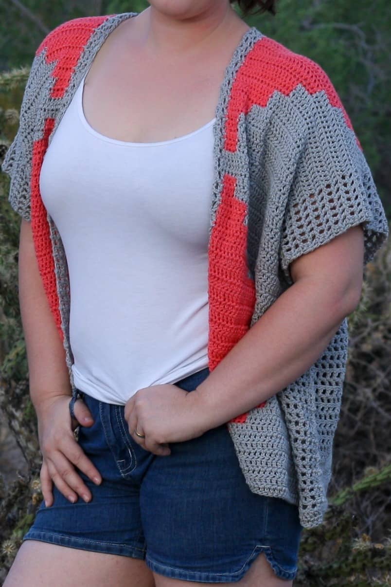 How to make a Crochet Kimono: Free Pattern - Winding Road Crochet