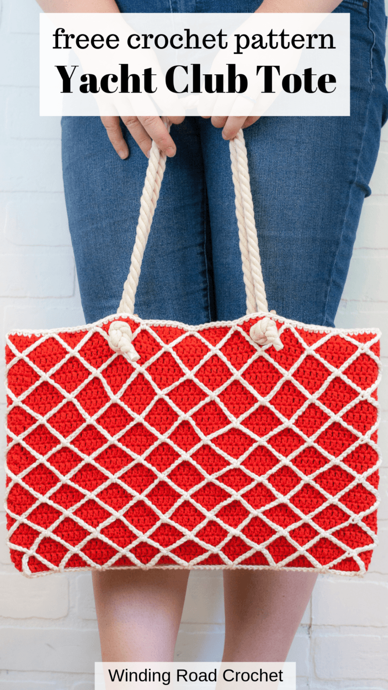 How To Make An Epic Crochet Beach Bag - Winding Road Crochet