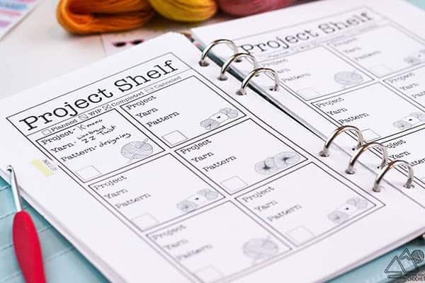 A Practical Crochet Planner you will Love - Winding Road Crochet