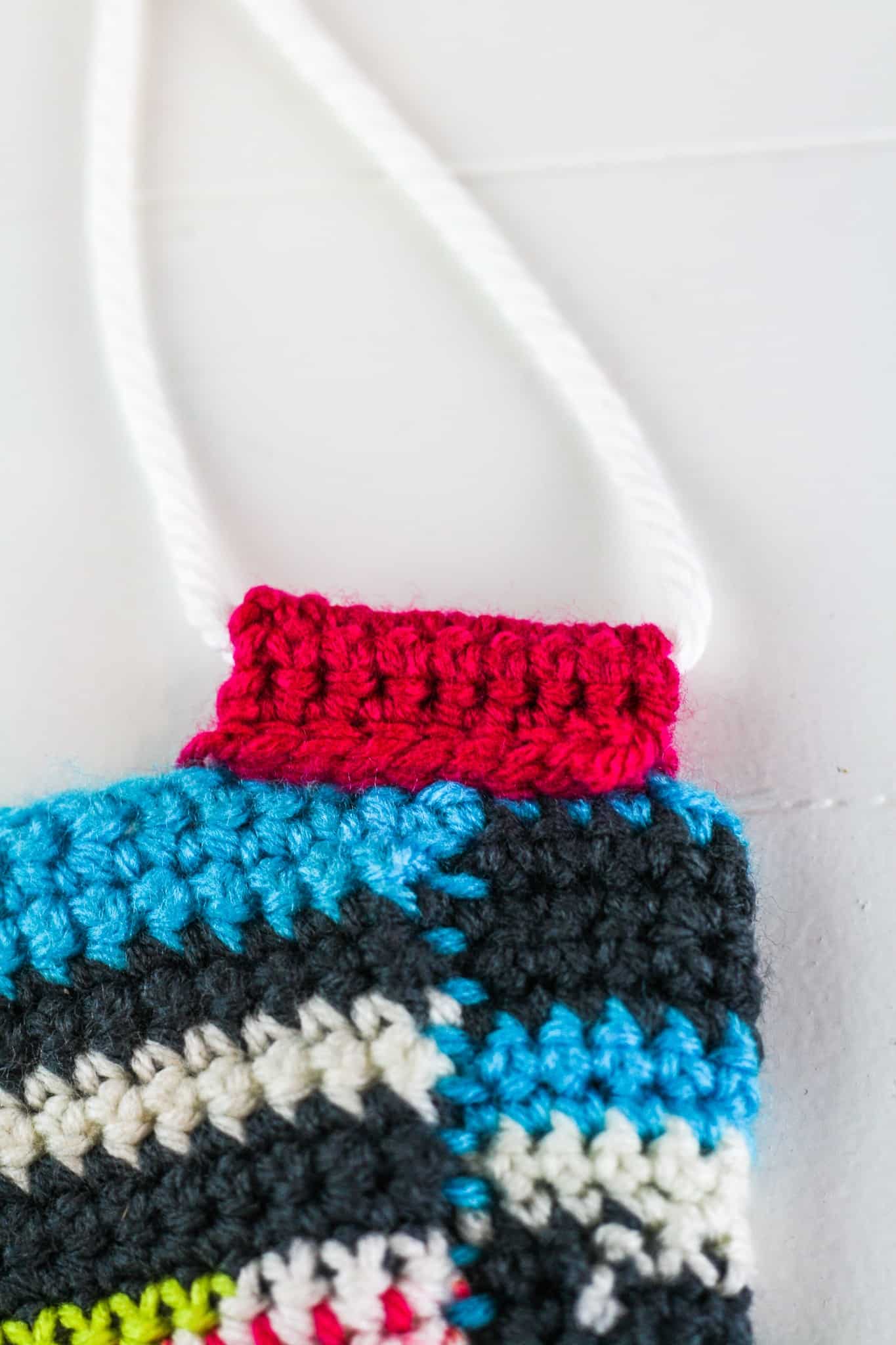 How to make a Flat Bottom Bag from a Crochet Rectangle - Winding Road