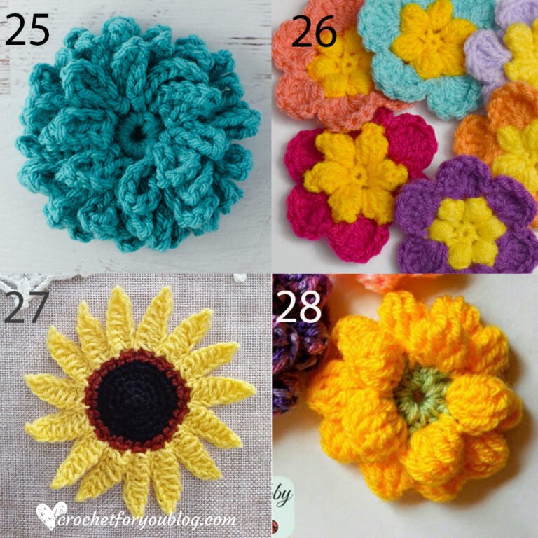 Happy Flower Project: Planting Happiness - Winding Road Crochet