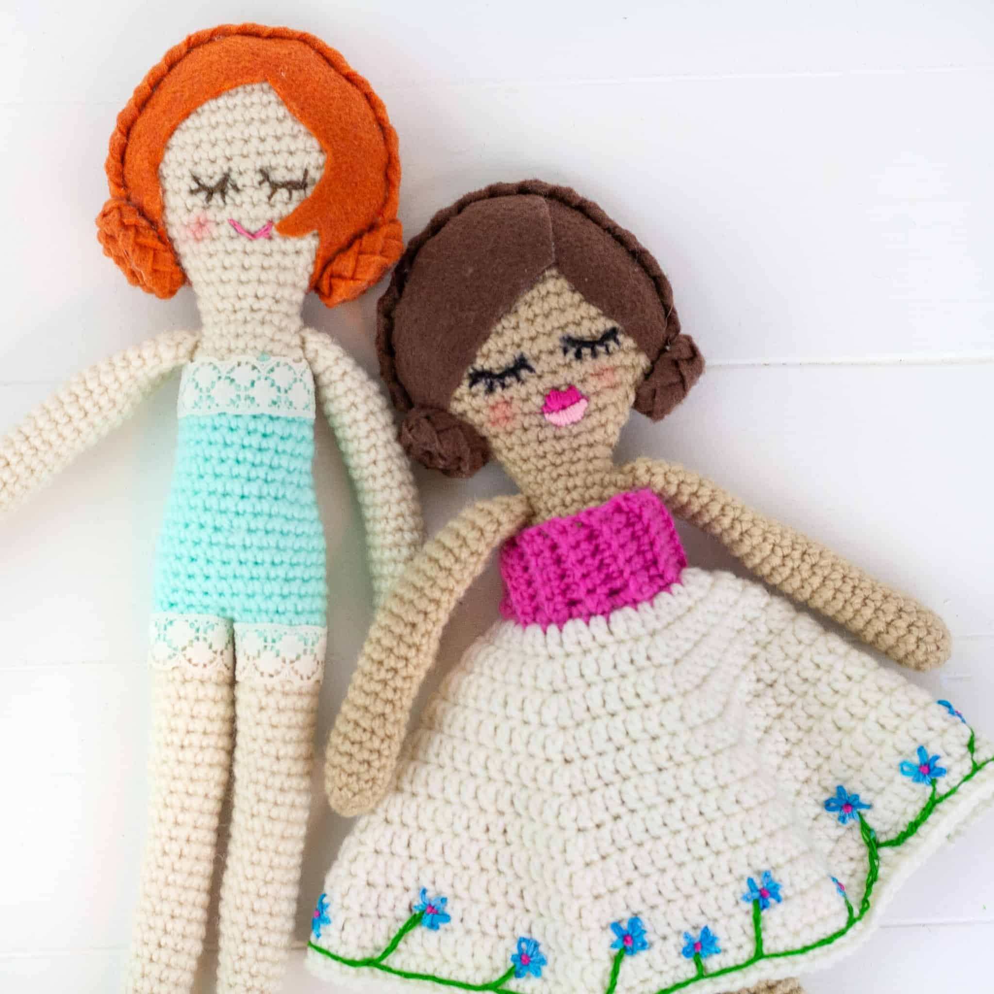 How to make a Heirloom Crochet Doll - Winding Road Crochet