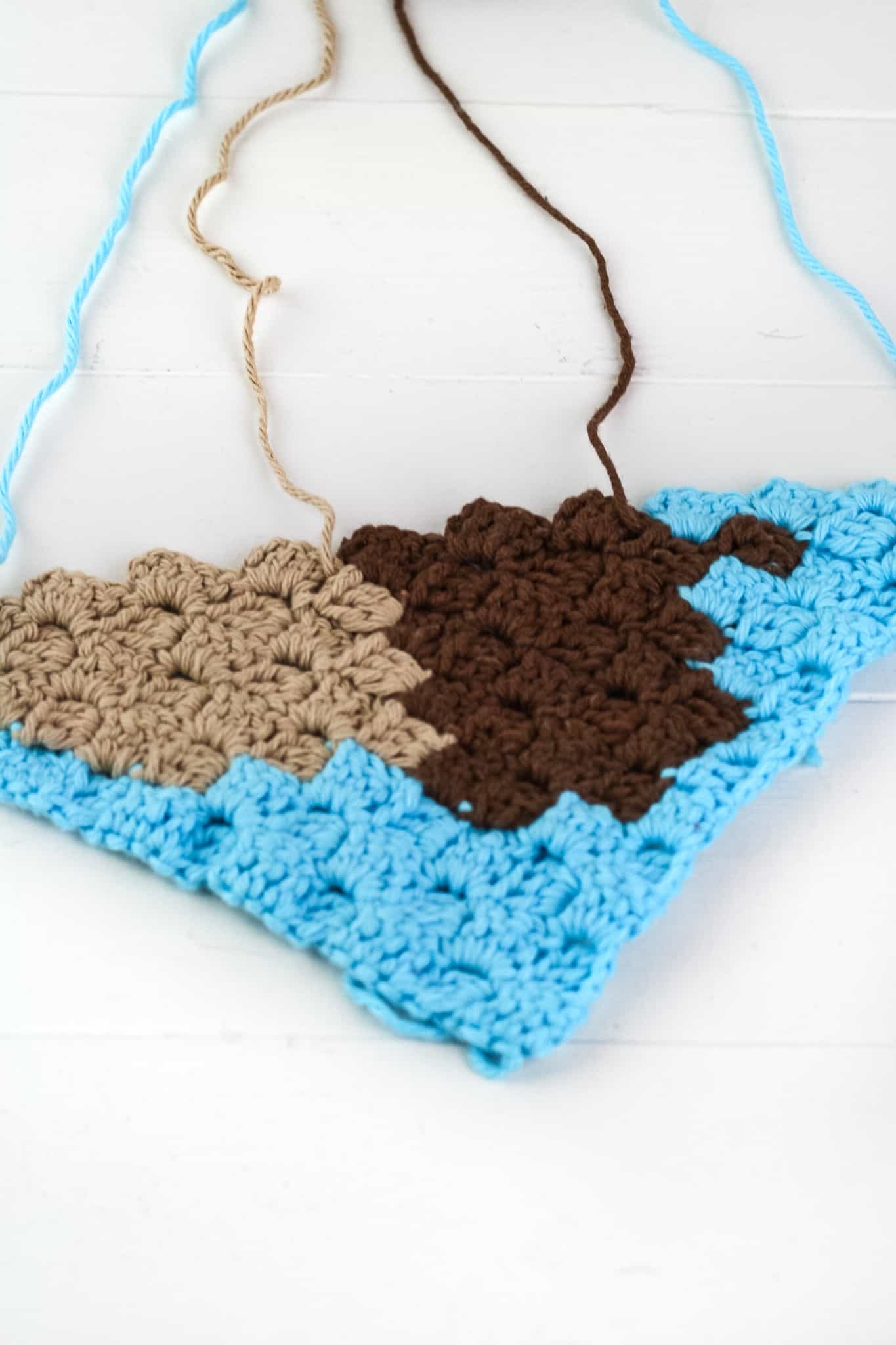 Acorn C2C Crochet Graph - Winding Road Crochet