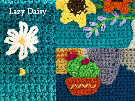 How to: Embroidering on Crochet - Winding Road Crochet