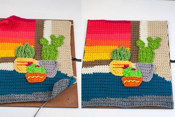 How to: Embroidering on Crochet - Winding Road Crochet