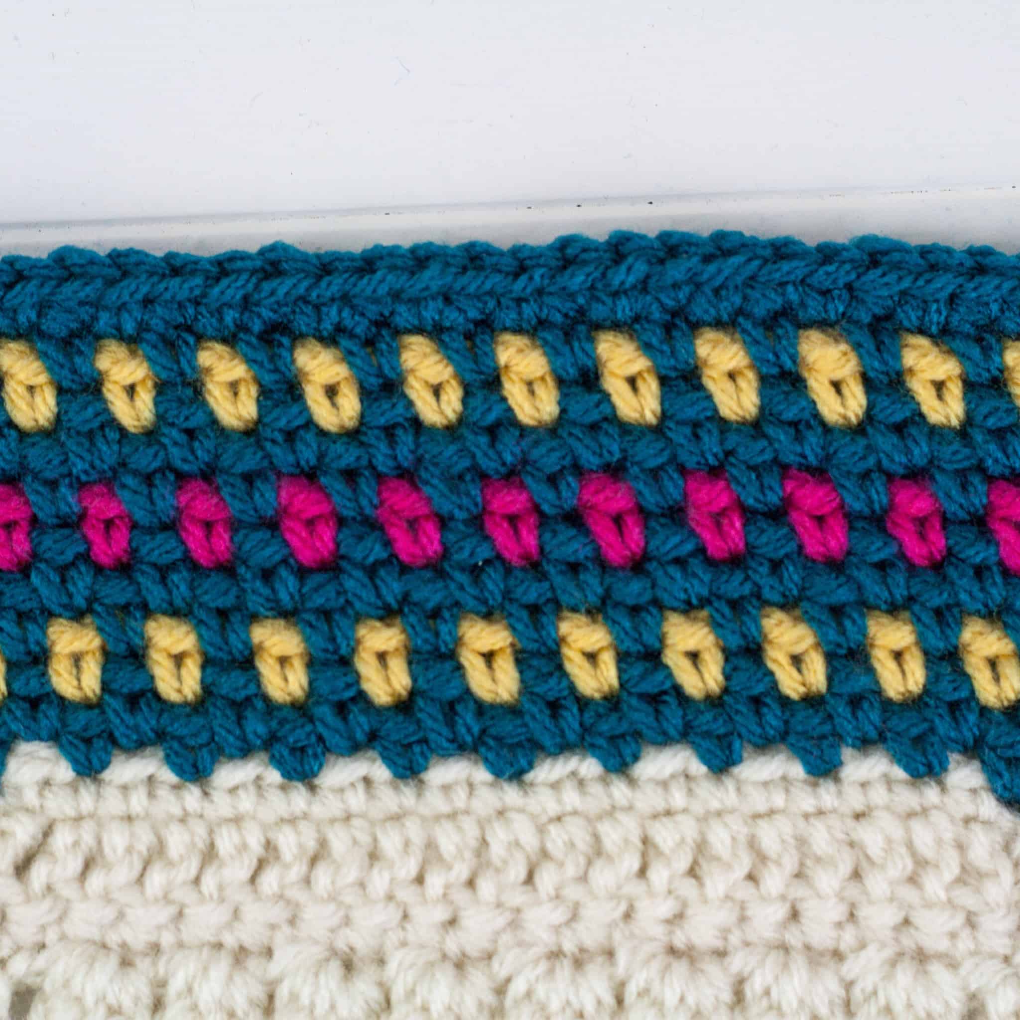 Moss Stitch Crochet Tutorial - Winding Road Crochet