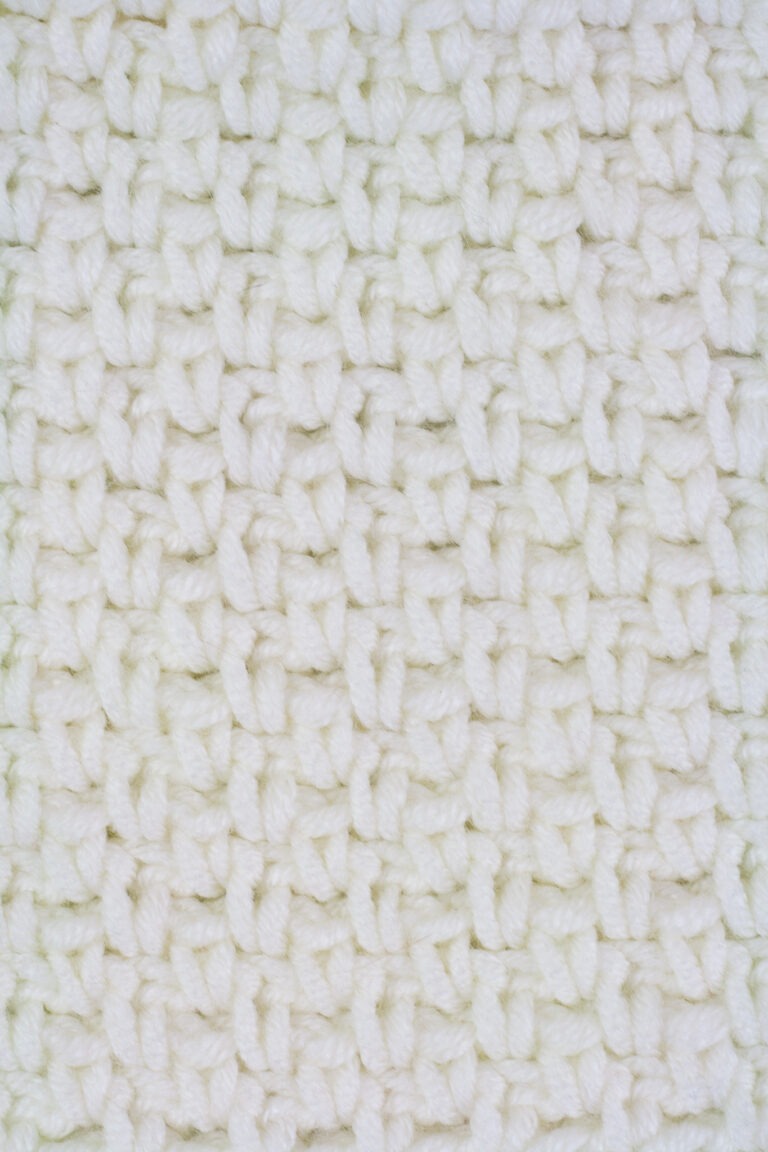 Crochet Blanket Border: Mini Basketweave - Winding Road Crochet