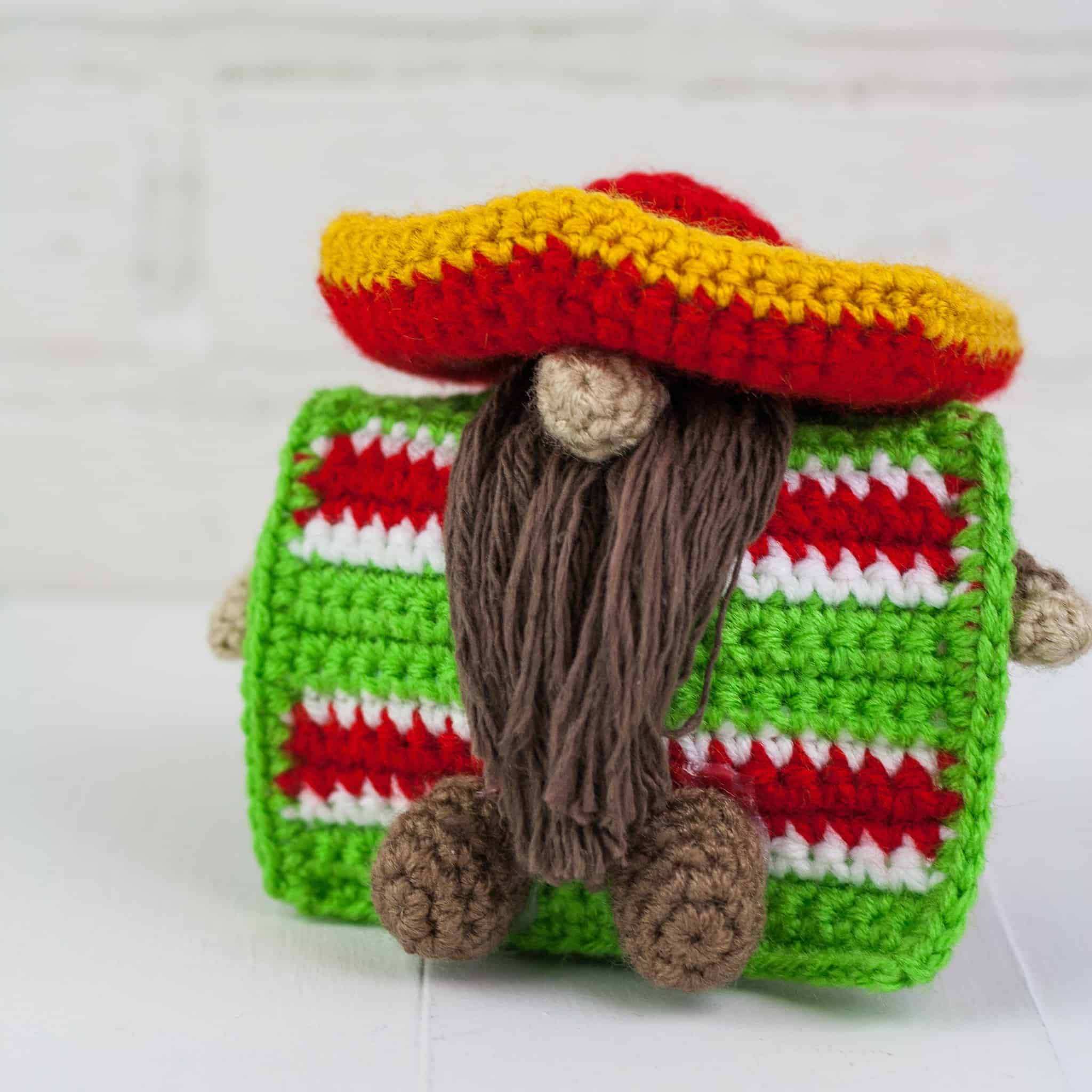 Crochet Mailman Gnome Free Pattern - Winding Road Crochet