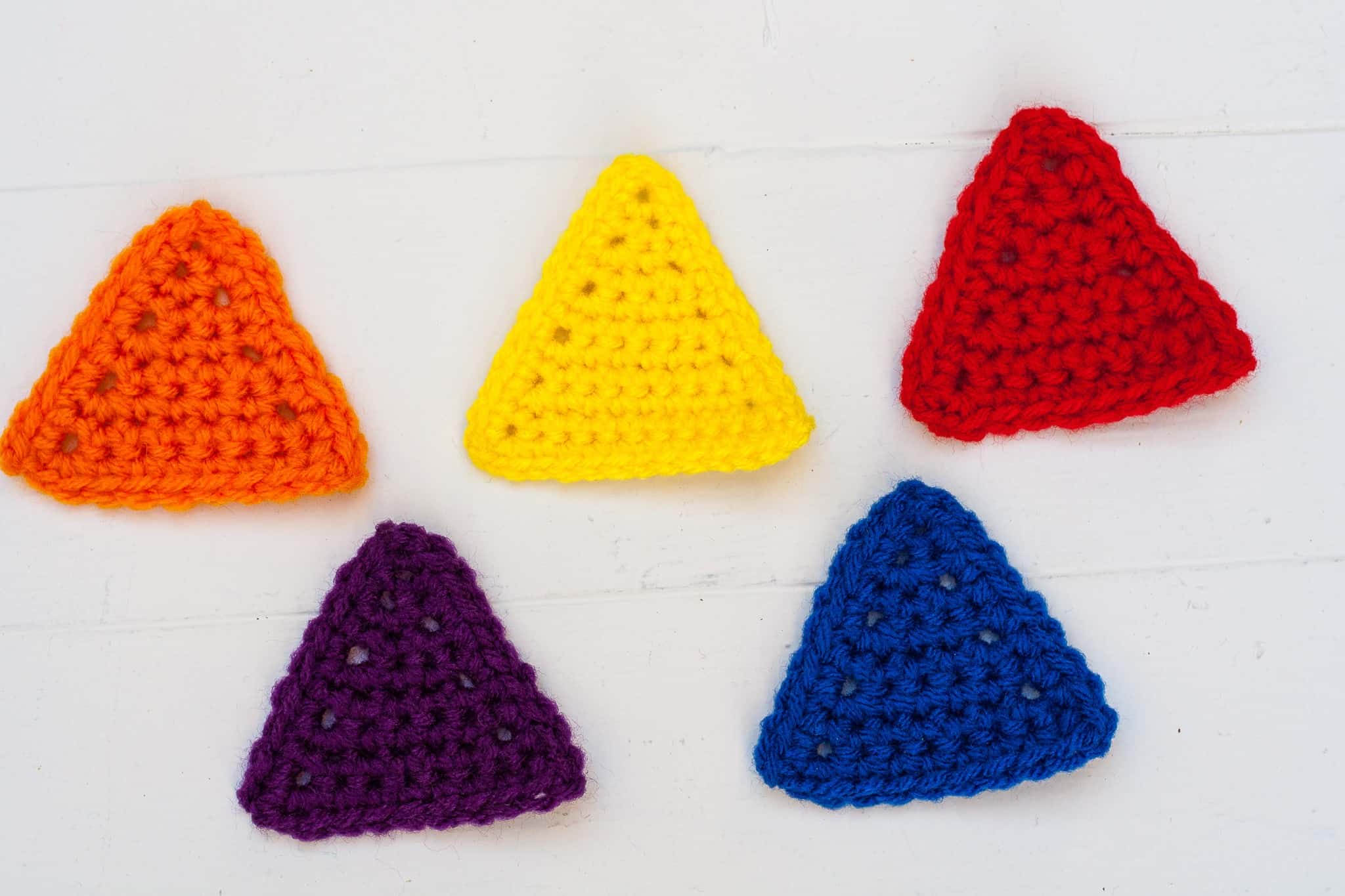 Crochet Toy Pattern: Shape and Color Sorting - Winding Road Crochet