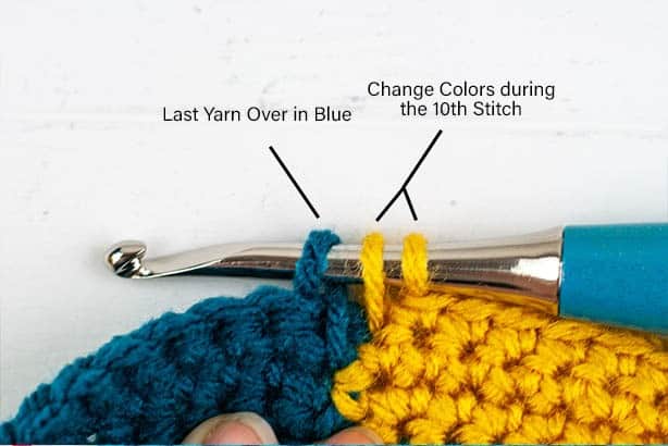 How to Change Colors in Crochet - Winding Road Crochet