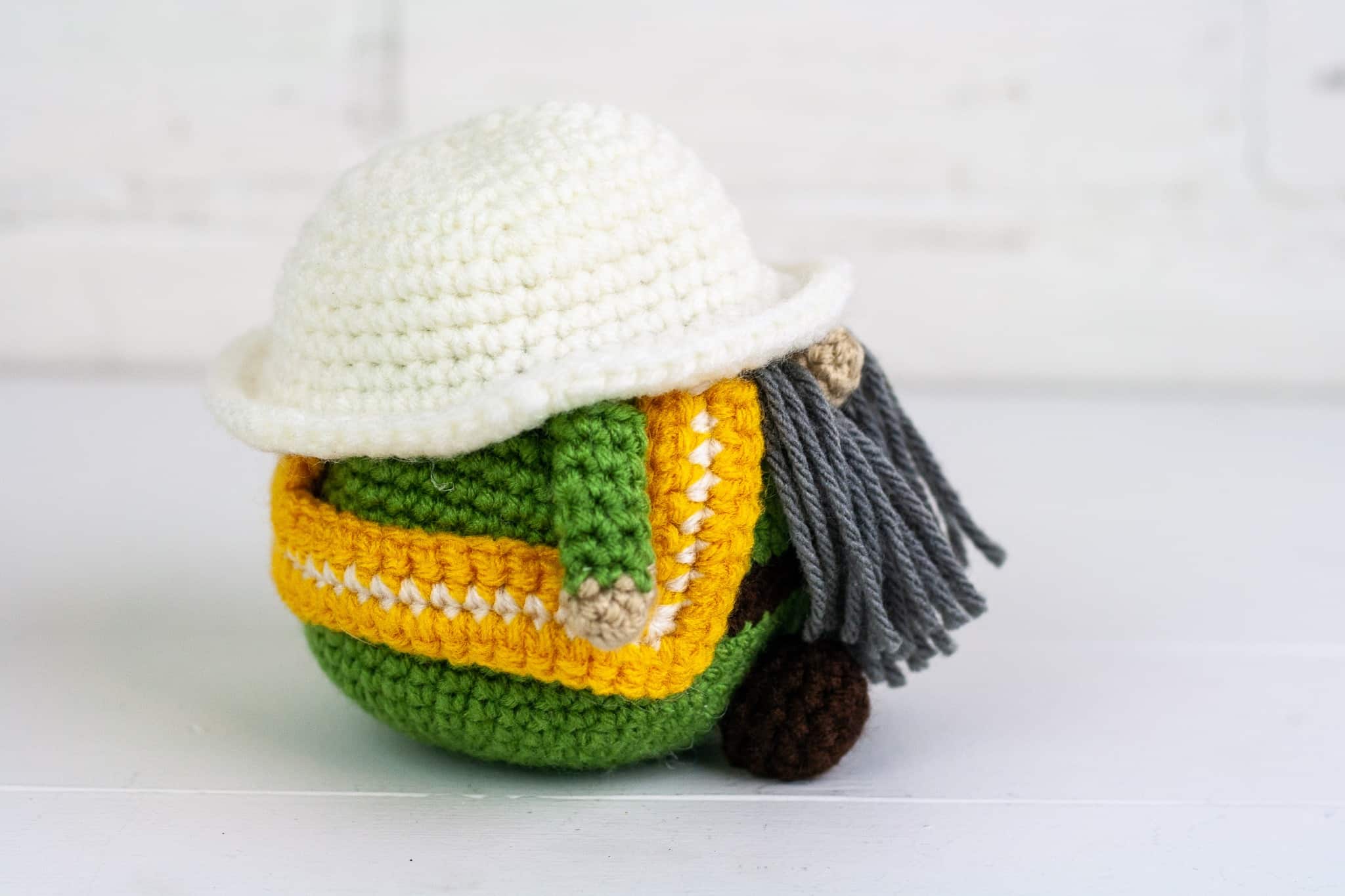 Crochet Garbage Gnome Free Pattern - Winding Road Crochet