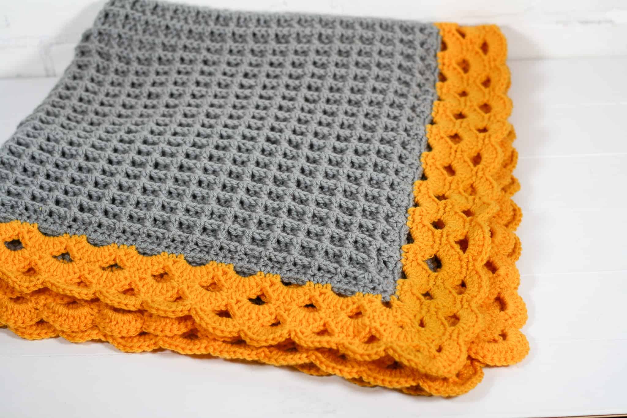 Arcade Waffle Crochet Blanket Pattern - Winding Road Crochet