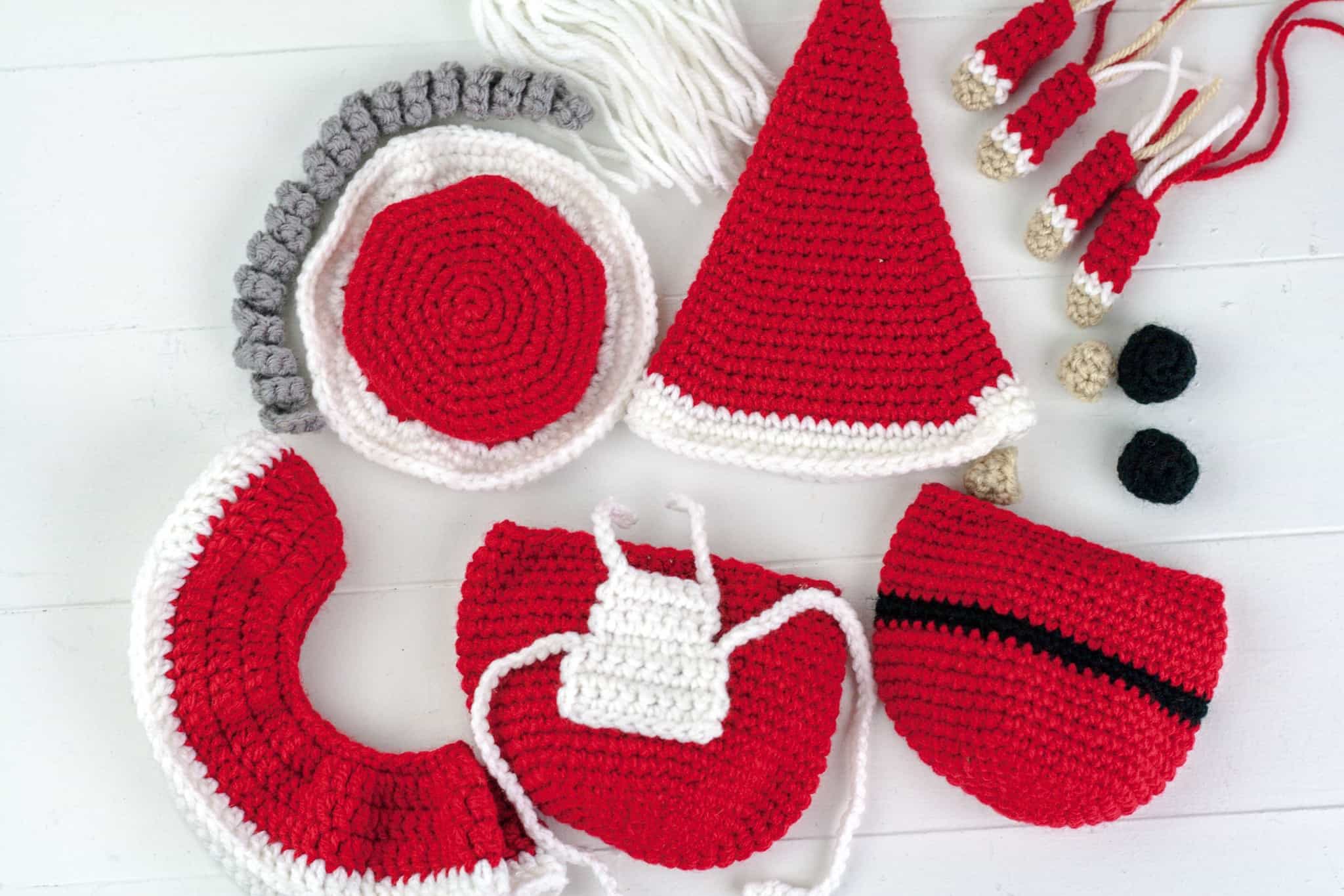 Crochet Santa Gnome Pattern - Winding Road Crochet