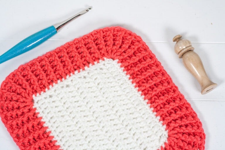 Rib Crochet Border: How to Crochet - Winding Road Crochet
