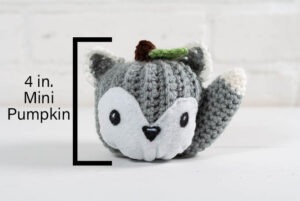 Crochet Fox Pumpkin Free Pattern and Video Tutorial - Winding Road Crochet