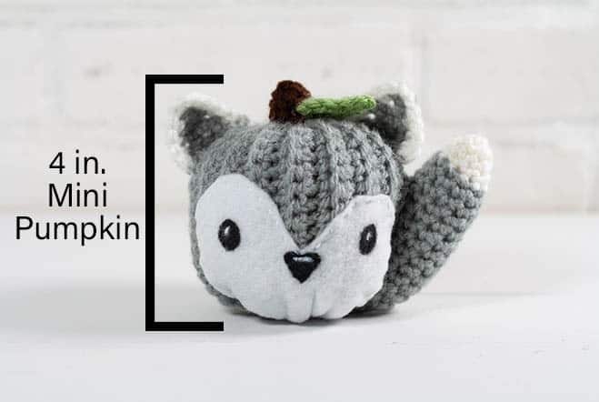 Crochet Fox Pumpkin Free Pattern and Video Tutorial - Winding Road Crochet