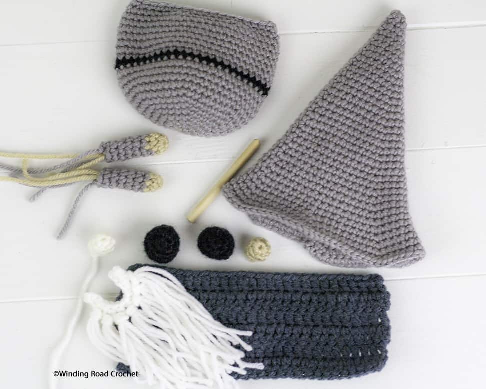 Epic Crochet Wizard Gnome - Easy Free Pattern - Winding Road Crochet