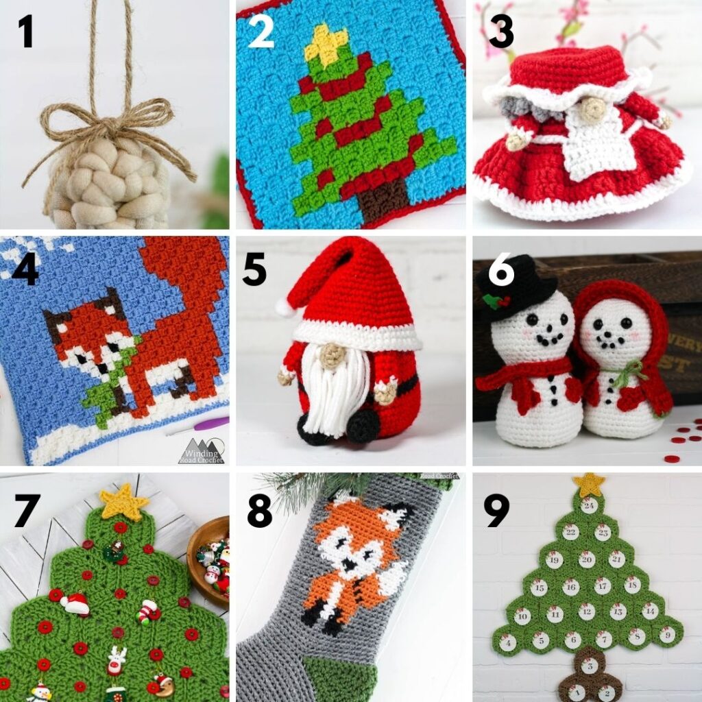 One Hour Stocking - Easy Free Crochet Pattern - Winding Road Crochet