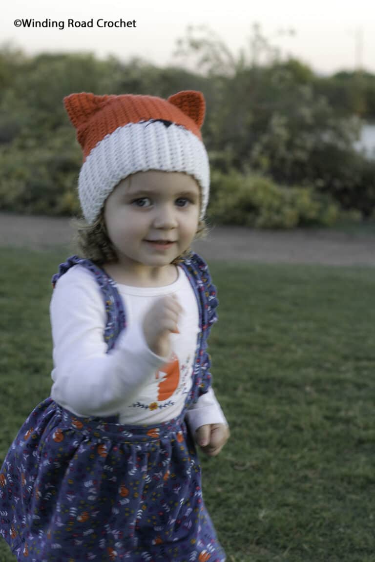Crochet Fox Hat: Quick and Easy Free Pattern - Winding Road Crochet