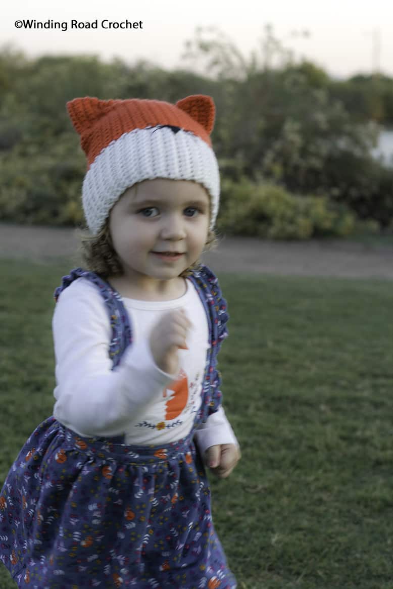 Crochet Fox Hat: Quick and Easy Free Pattern - Winding Road Crochet