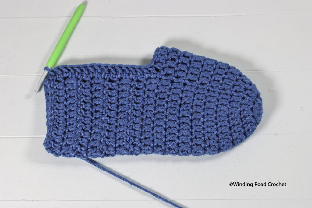 One Hour Stocking - Easy Free Crochet Pattern - Winding Road Crochet