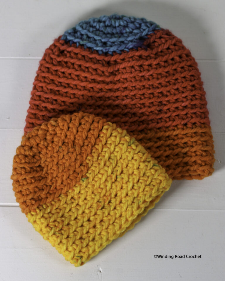Quick Crochet Hat: Last Minute Crochet Gift - Winding Road Crochet