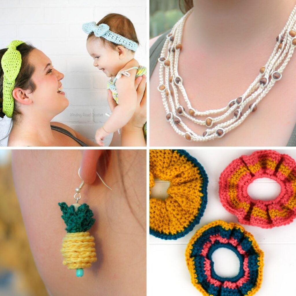 Crochet Head Scarf Free Pattern and Video Tutorial - Winding Road Crochet