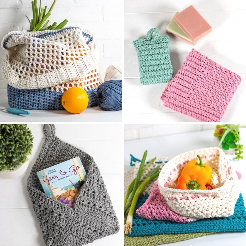 Mini Crochet Basket Patten with Video Tutorial - Winding Road Crochet