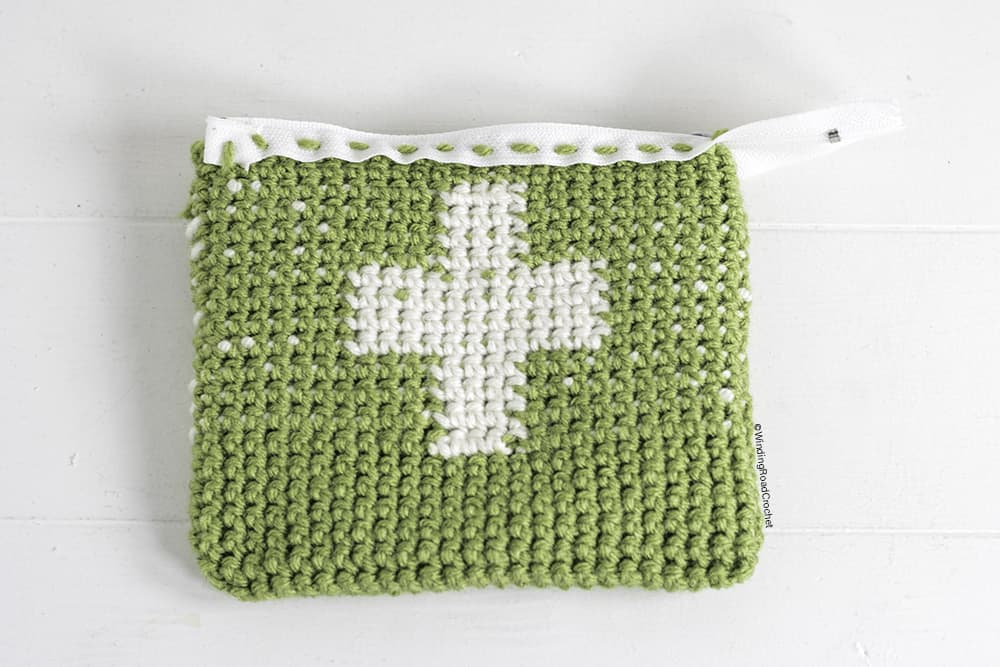 Helpful Crochet Pouch | Mini First Aid Kit Pattern You Need - Winding ...