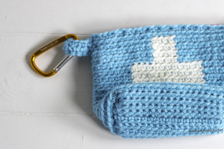 Helpful Crochet Pouch | Mini First Aid Kit Pattern You Need - Winding ...