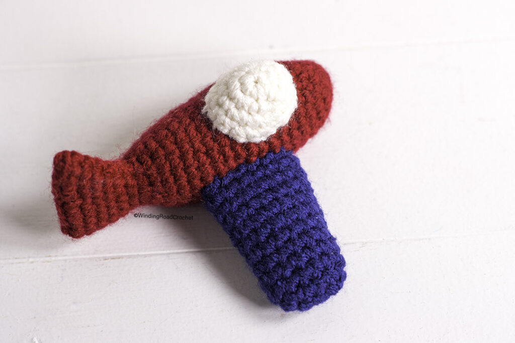 Airplane Crochet Lovey Free Crochet Pattern - Winding Road Crochet