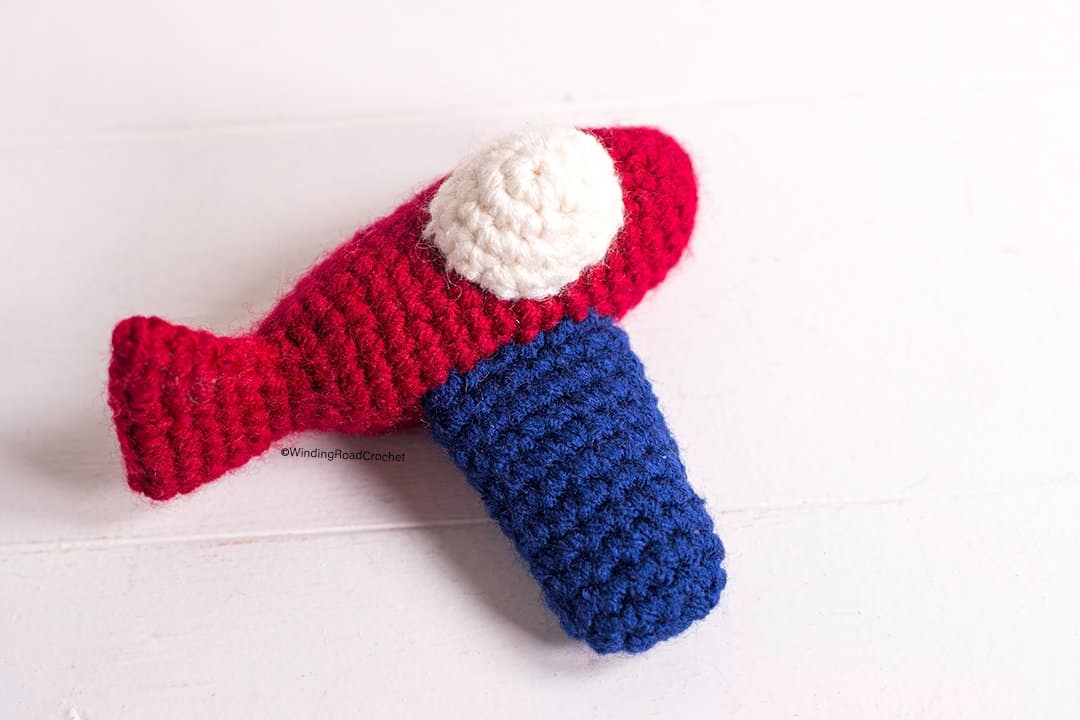 Airplane Crochet Lovey Free Crochet Pattern - Winding Road Crochet