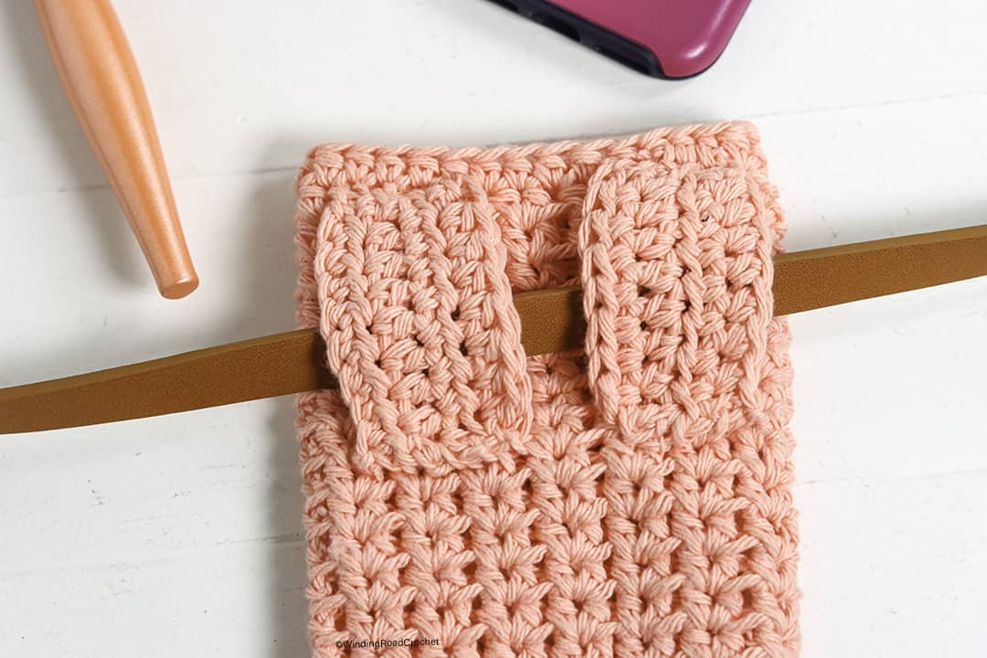 Crochet Hip Pouch Free Crochet Pattern and Video Tutorial - Winding ...