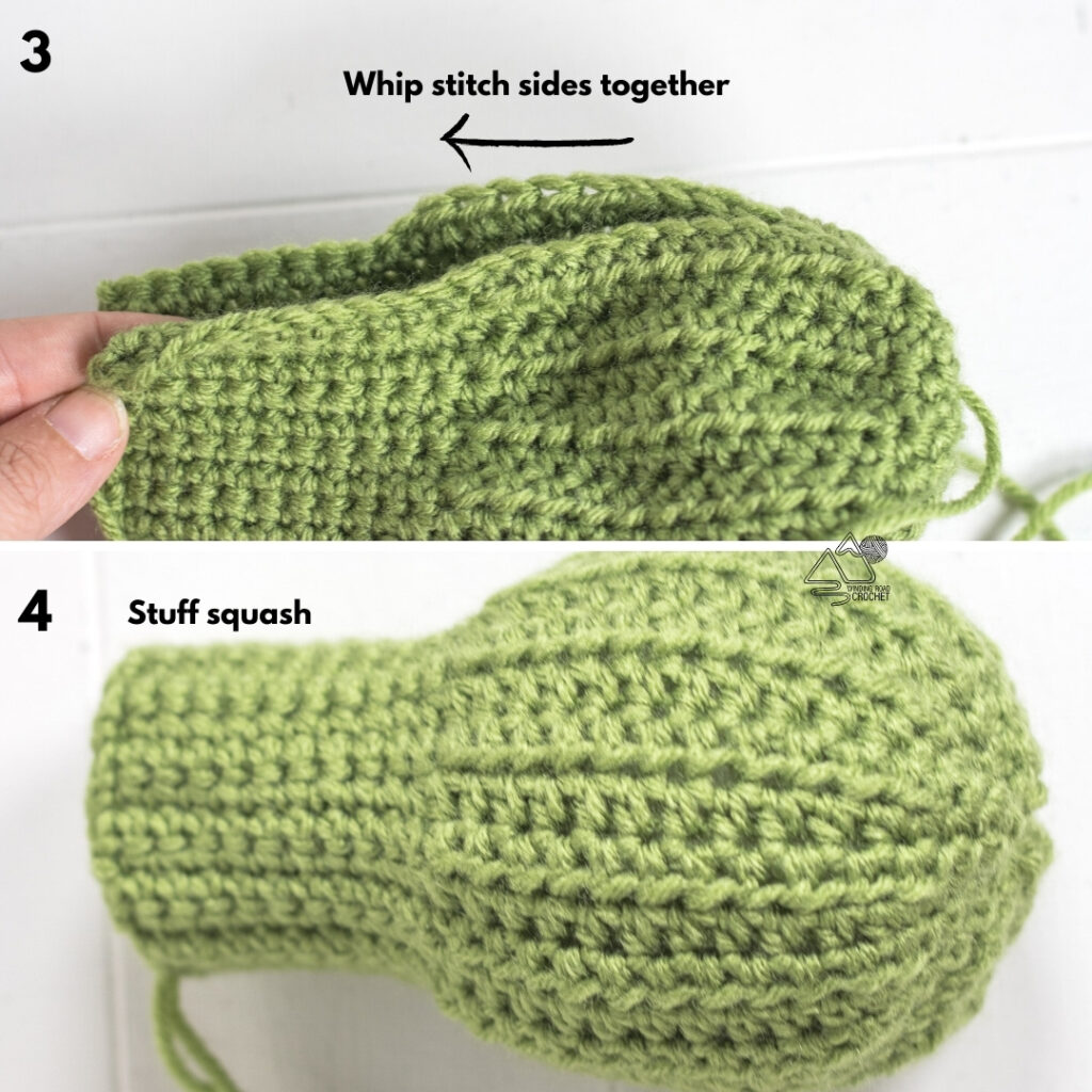 Crochet Gourd and Small Pumpkin Free Pattern - Winding Road Crochet