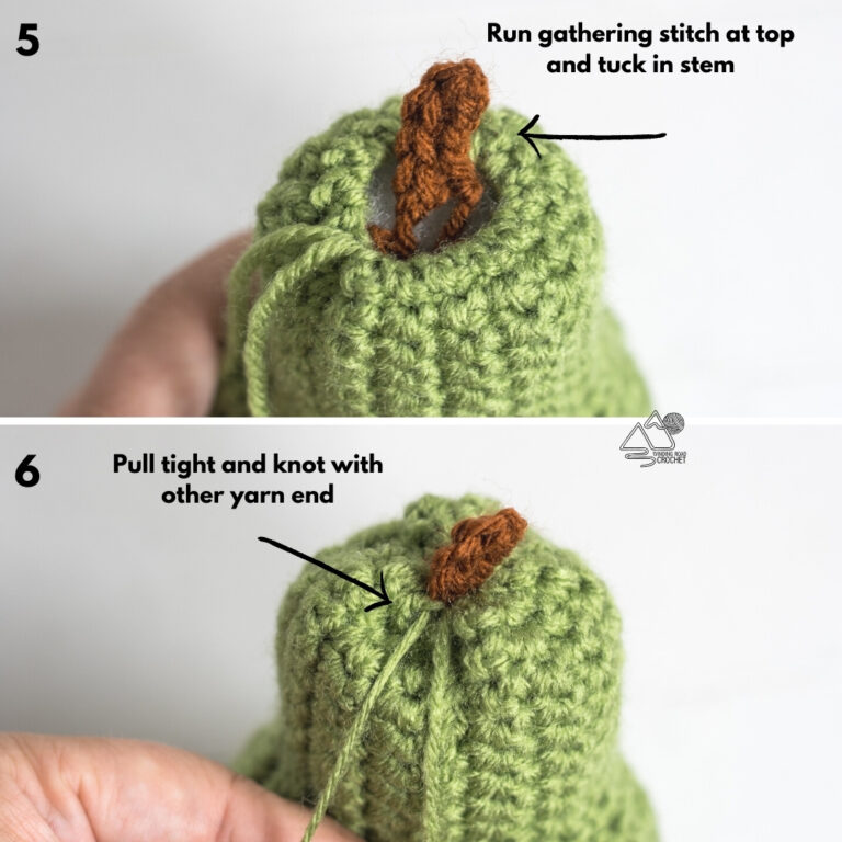 Crochet Gourd and Small Pumpkin Free Pattern - Winding Road Crochet
