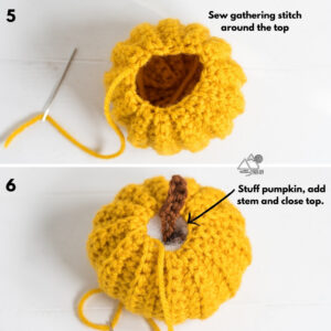 Modern Crochet Pumpkin Free Pattern and Video Tutorial - Winding Road ...