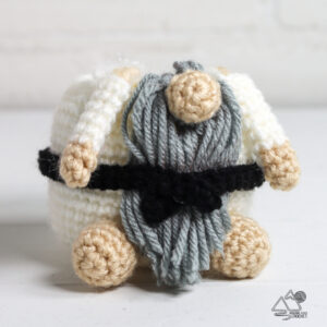 Crochet Karate Gnome Free Crochet Pattern - Winding Road Crochet