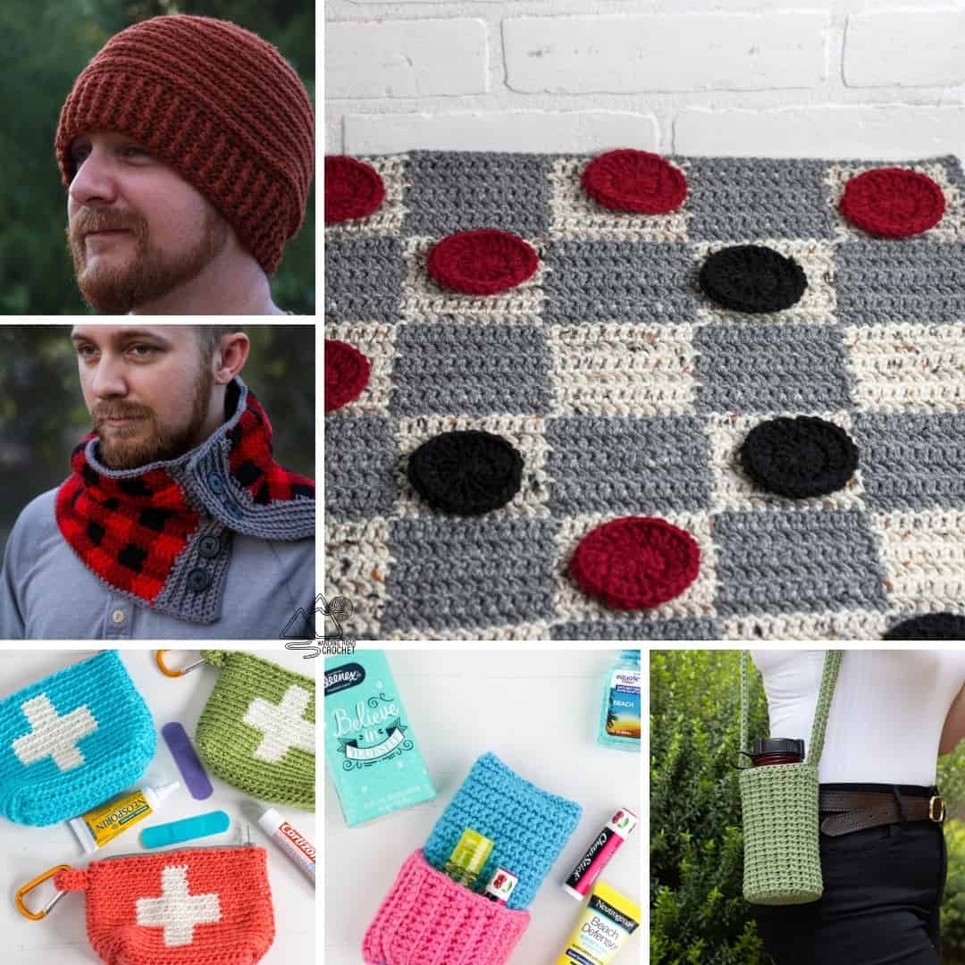 Crochet Gift Basket Ideas using Free Crochet Patterns - Winding Road ...