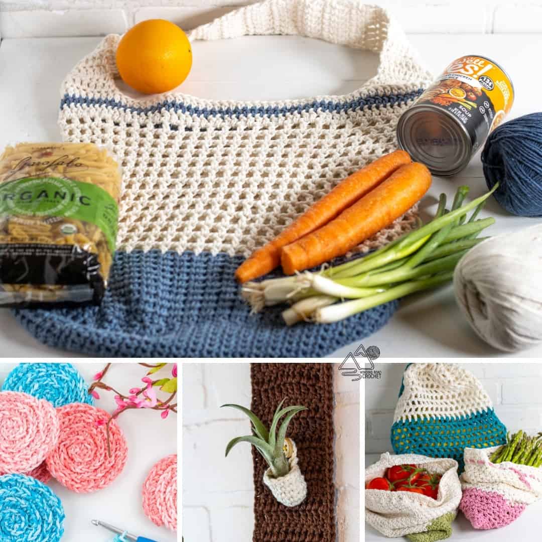 Crochet Gift Basket Ideas using Free Crochet Patterns - Winding Road ...