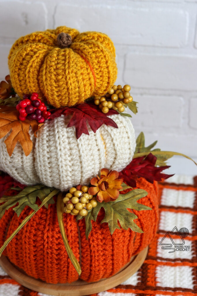 Fall Crochet Centerpiece Free Pattern and Video Tutorial - Winding Road ...