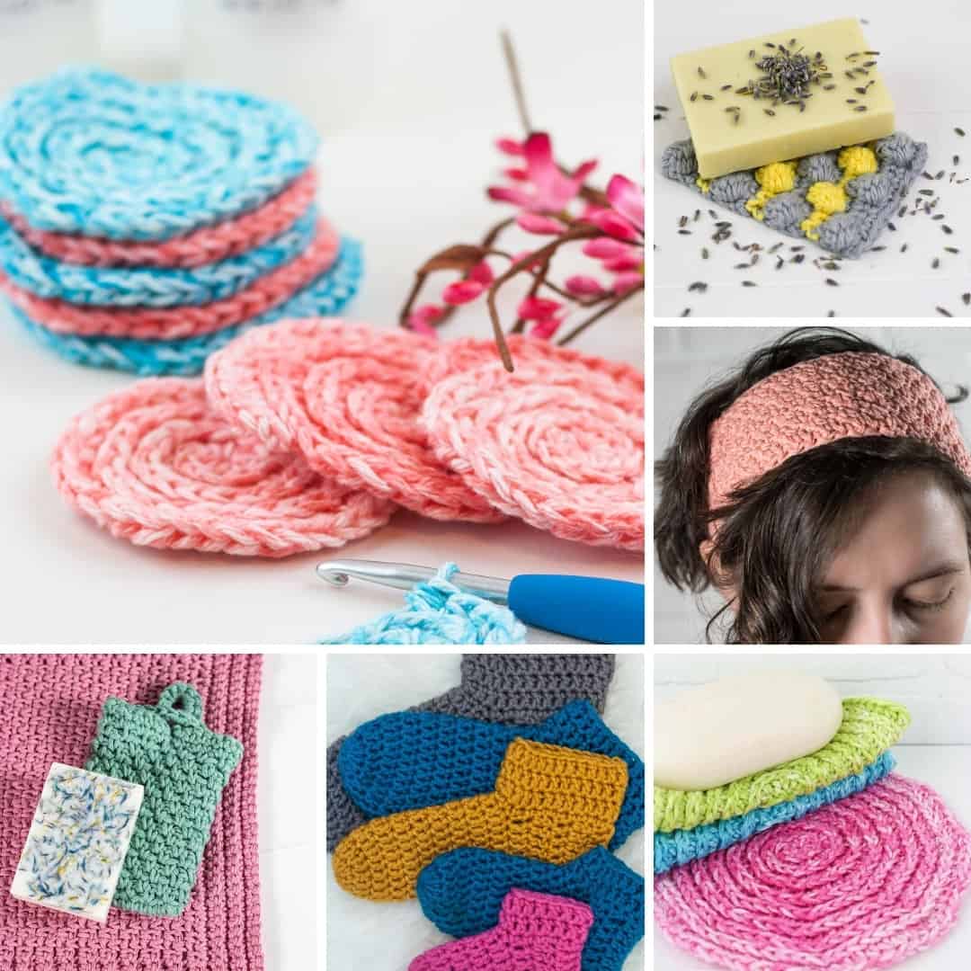 Crochet Gift Basket Ideas using Free Crochet Patterns - Winding Road ...