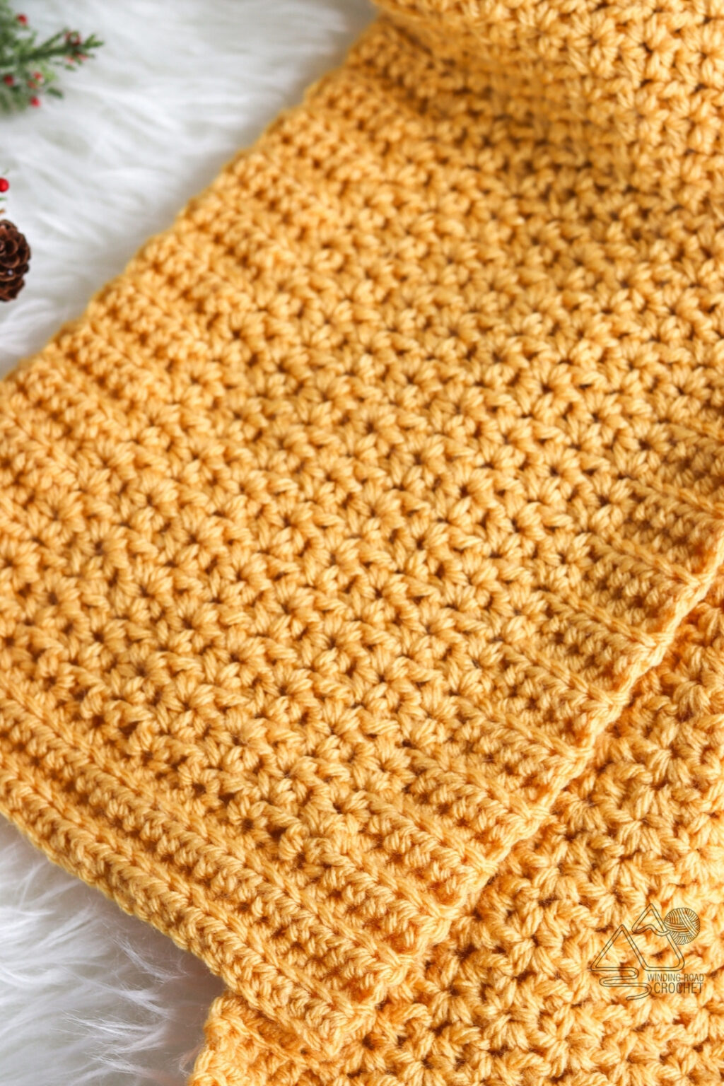 Heather's Crochet Scarf Free Pattern - Winding Road Crochet