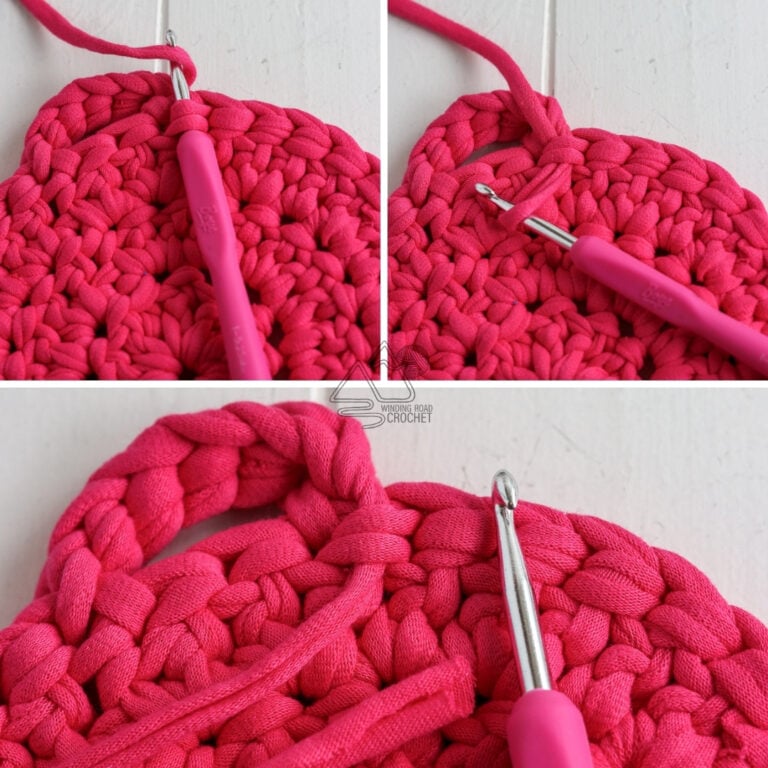 Crochet T-shirt Trivet Free Pattern and Video Tutorial - Winding Road ...