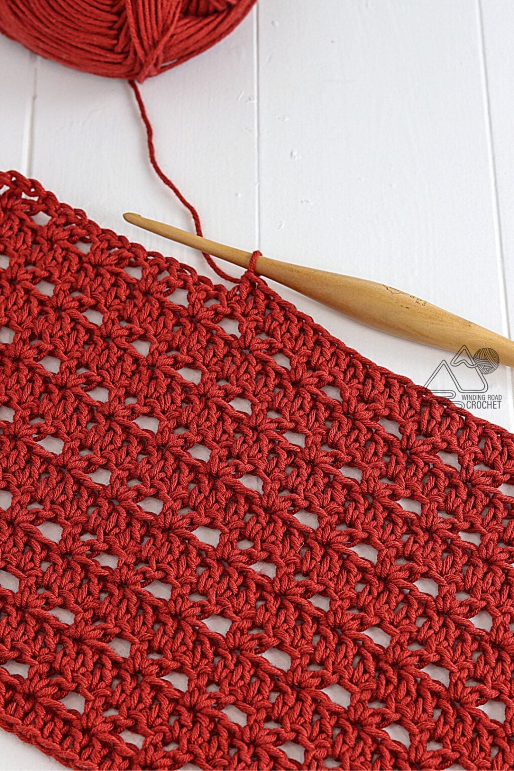 V-Stripe Stitch Crochet Free Pattern and Video Tutorial - Winding Road ...